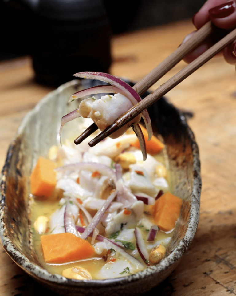 Ceviche Peruano de pescado picante. ¡Arderás en deseos por probarlo ...